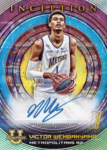 2022-23 Bowman Inception University Checklist, Odds, Details