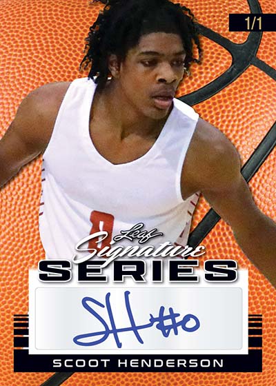 2022-23 Leaf Signature Series Basketball