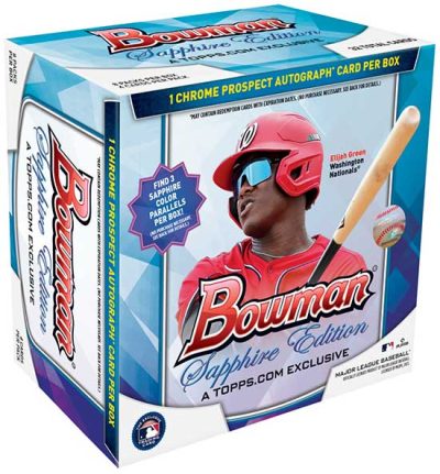 2023 Bowman Sapphire Baseball Checklist, Team Sets, Box Info
