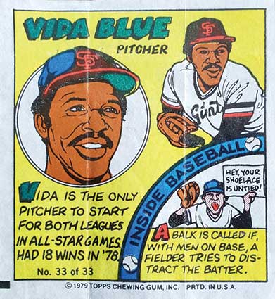 1979 Topps Comics Baseball Checklist, History and Details