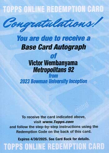 Victor Wembanyama Rookie Card, Early Basketball Cards Guide