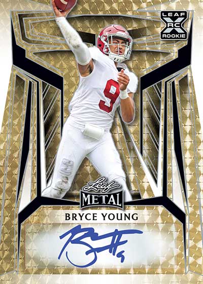 2023 Leaf Metal Football Checklist, Box Details, Release Date