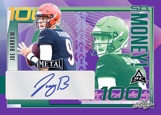 2023 Leaf Metal Football Checklist, Box Details, Release Date