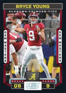 2023 Score Football Checklist, Team Set Lists, Hobby Box Info