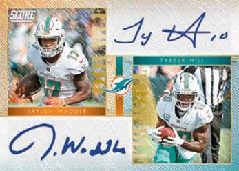 2023 Score Football Checklist, Team Set Lists, Hobby Box Info
