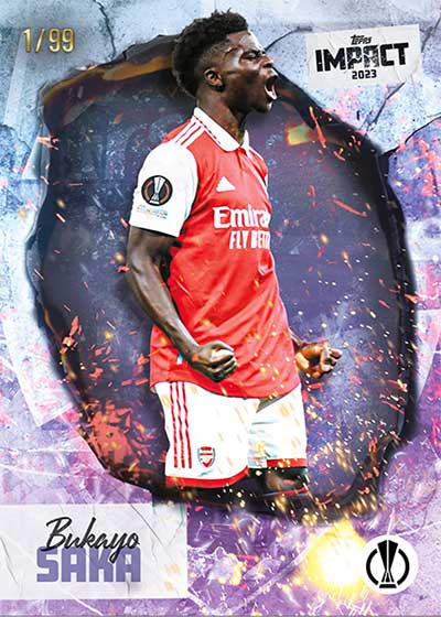 2023 Topps Impact UEFA Club Competitions Checklist, Box Info