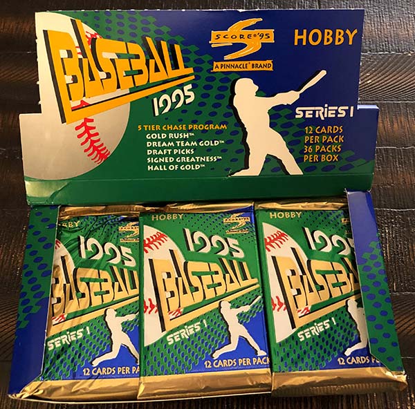 1995 Score Series 1 Baseball Box Break, Review and Breakdown