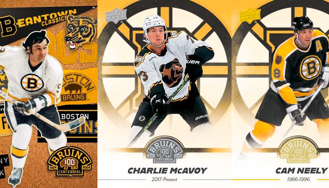 2023-24 Upper Deck Boston Bruins Centennial Checklist, Box Info