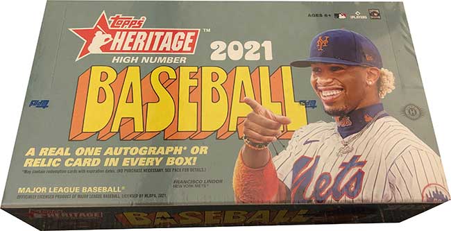 2021 Topps Heritage High Number Baseball Box Break, Review