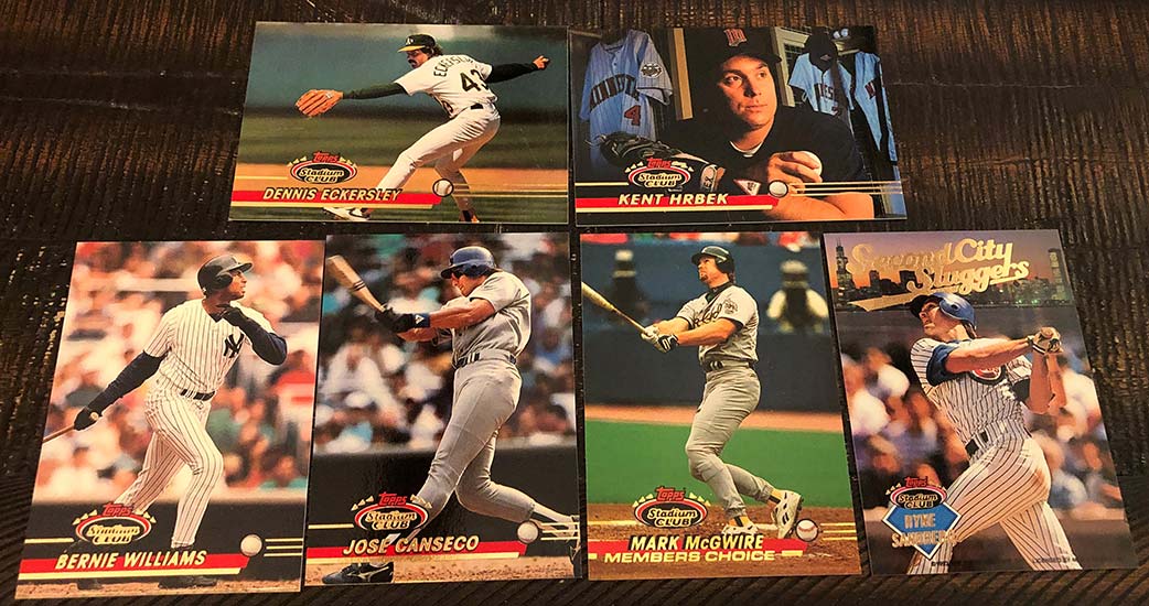 1993 Topps Stadium Club Series 2 Baseball Box Break, Review