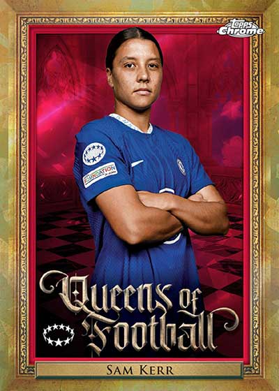 2022-23 Topps Chrome Sapphire UEFA Women's CL Checklist, Info