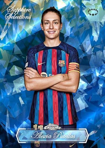 2022-23 Topps Chrome Sapphire UEFA Women's CL Checklist, Info