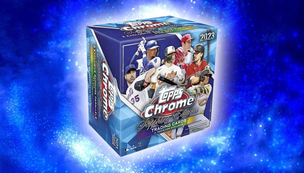 2023 Topps Chrome Sapphire Update Baseball Checklist, Box Info
