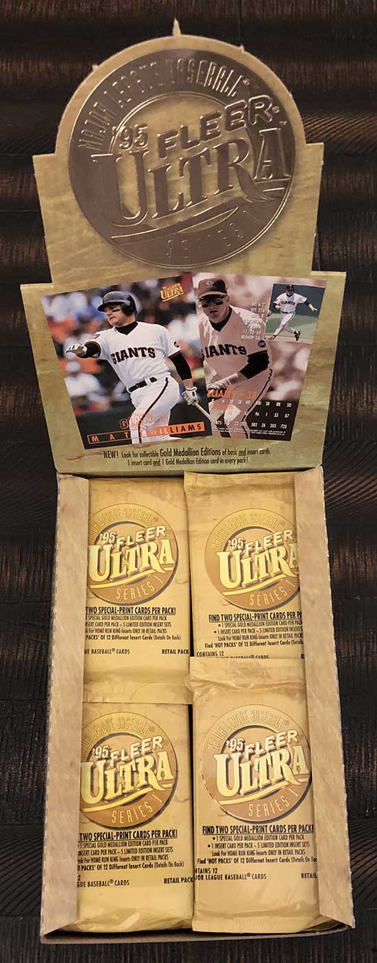 1995 Fleer Ultra Series 1 Baseball Box Break, Review, Breakdown