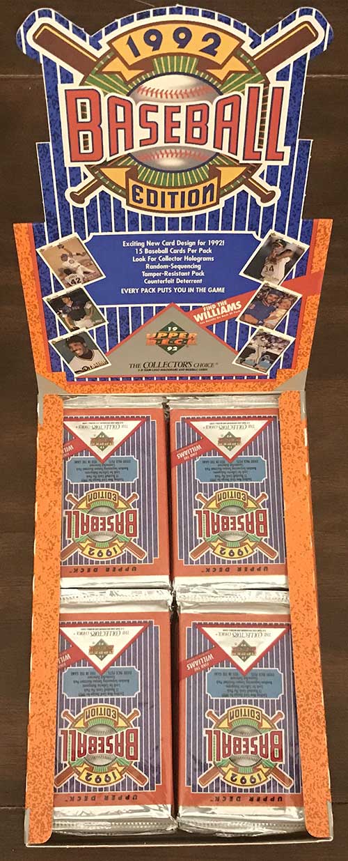 1992 Upper Deck Baseball Box Break, Review and Breakdown