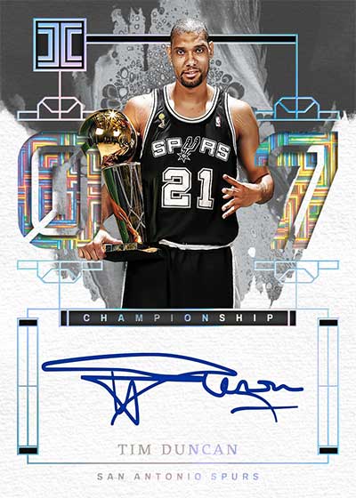 Tim Duncan Signs Exclusive Autograph Deal with Panini