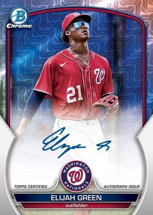 2023 Bowman Chrome Mega Box Baseball Checklist, Box Info