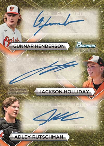 2023 Bowman Sterling Baseball Checklist, Team Sets, Box Info