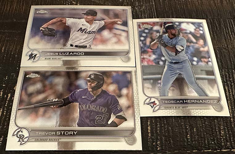 2023 Topps Chrome Sonic Lite Baseball Box Break, Review