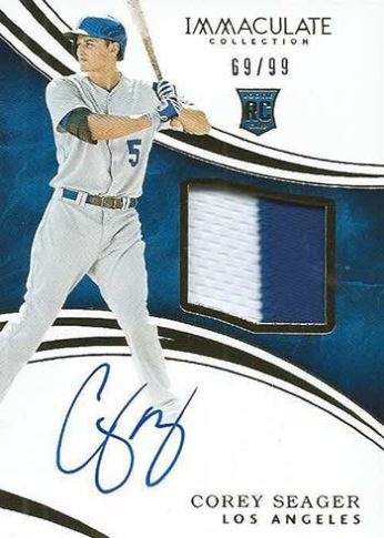Corey Seager Rookie Card Rankings and What's the Most Valuable