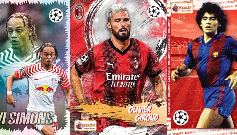 2023-24 Topps Merlin UEFA Club Competitions Checklist, Box Info