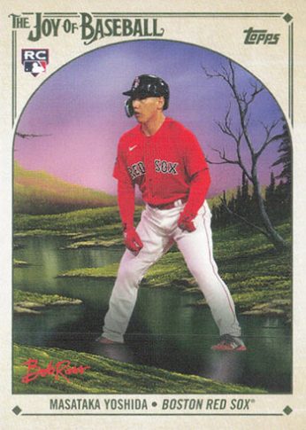 2023 Topps x Bob Ross Baseball Variations Guide, SSP Gallery