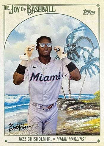 2023 Topps x Bob Ross Baseball Variations Guide, SSP Gallery