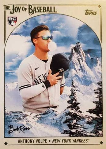 2023 Topps x Bob Ross Baseball Variations Guide, SSP Gallery