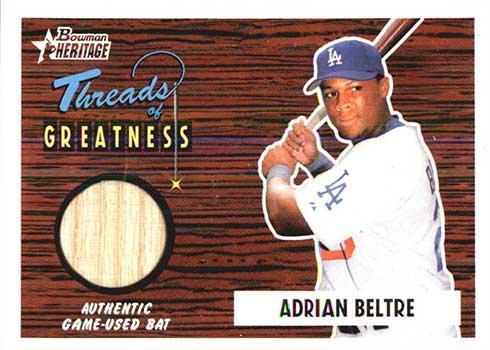10 Career-Defining Adrian Beltre Baseball Cards - Instant PC - Beckett News