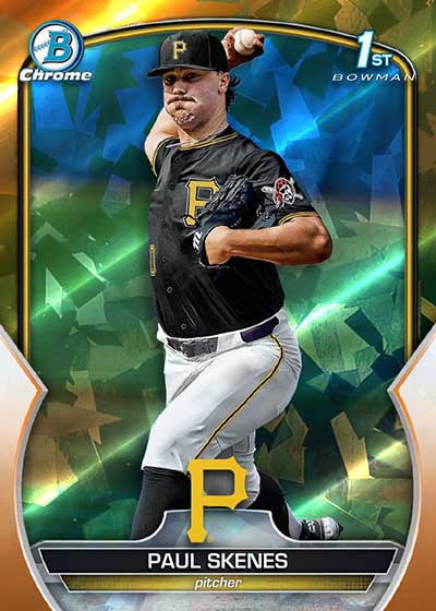 2023 Bowman Draft Sapphire Baseball Checklist, Teams, Box Info