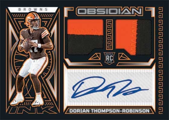 2023 Panini Obsidian Football Checklist, Team Set Lists, Box Info