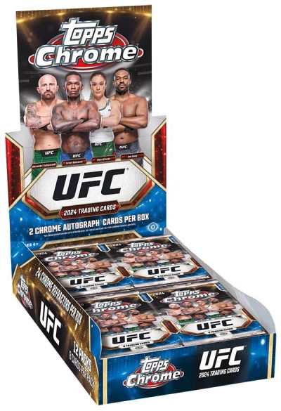 2024 Topps Chrome UFC Checklist, Hobby Box Info, Details, Odds
