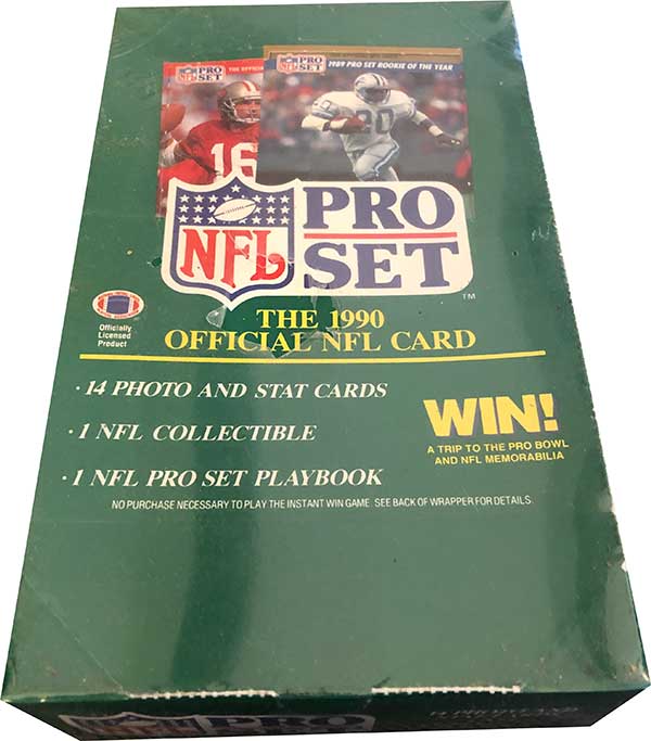1990 Pro Set Series 1 Football Box Break Review and Breakdown