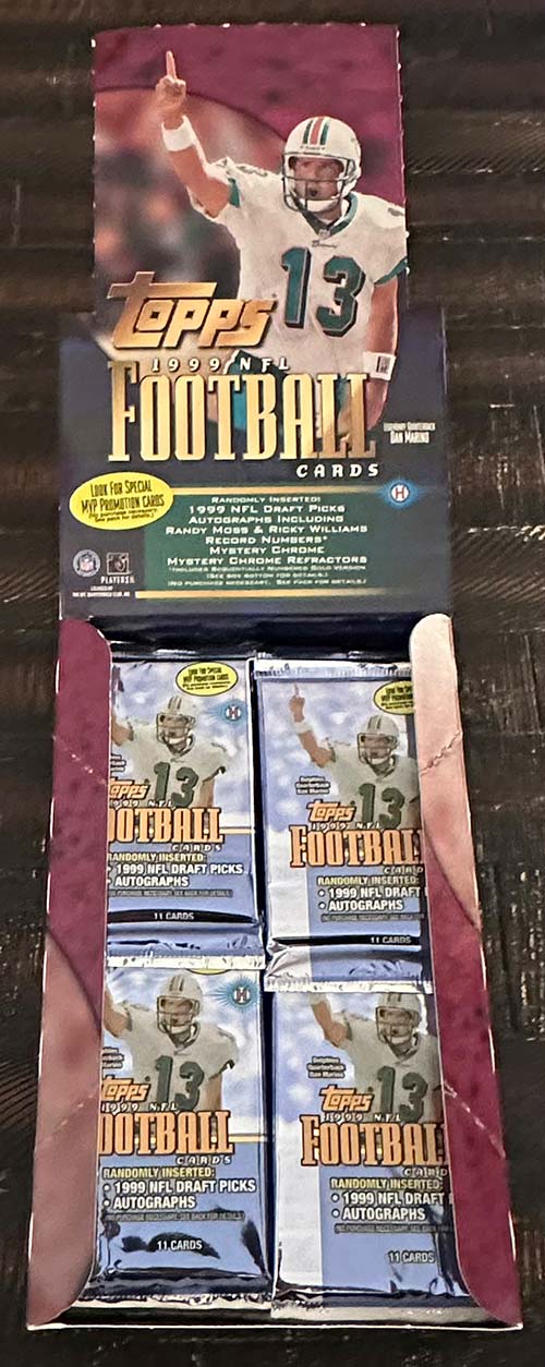 1999 Topps Football Box Break, Review and Breakdown