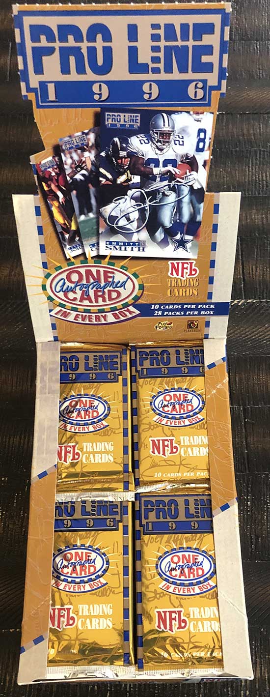 1996 Pro Line Football Box Break, Review and Breakdown