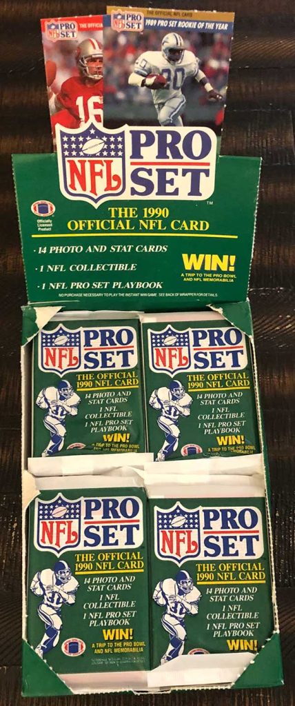 1990 Pro Set Series 1 Football Box Break Review and Breakdown