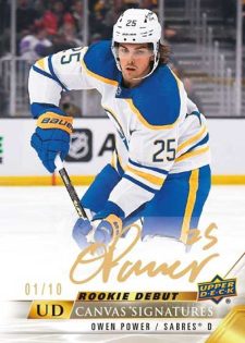2021-22/2022-23 Upper Deck Clear Cut Hockey Checklist, Box Info