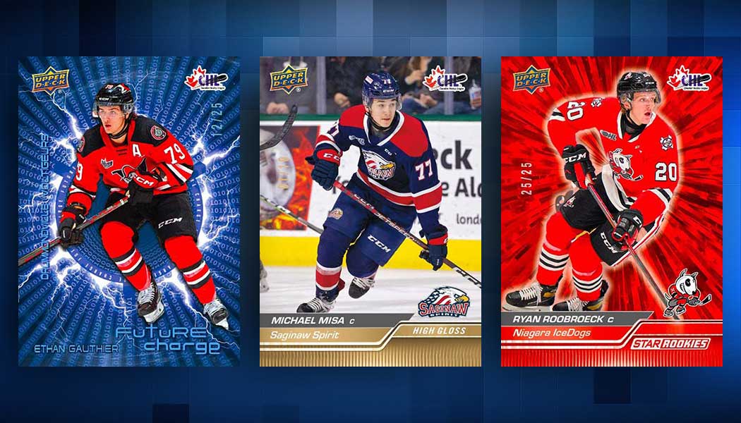 2021-22 Upper Deck CHL Checklist, Hobby Box Info, Release Date