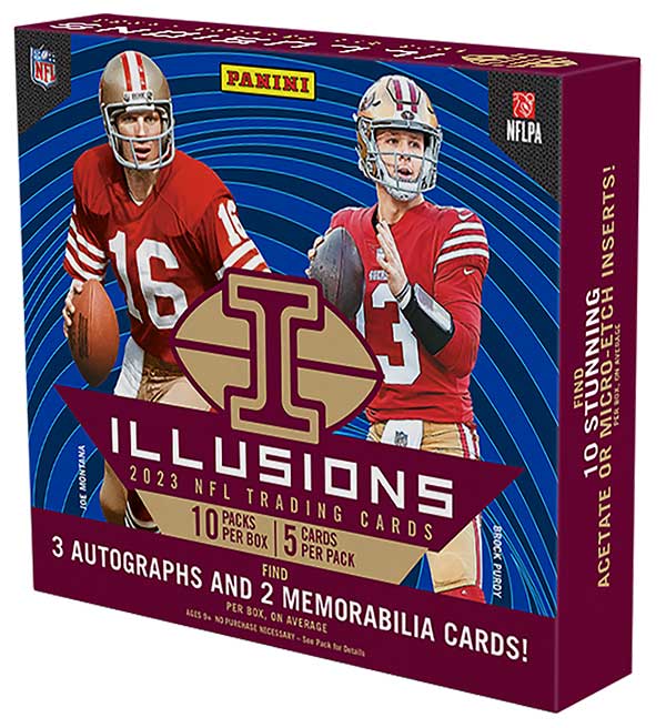 2023 Panini Illusions Football Checklist, Box Info, Details