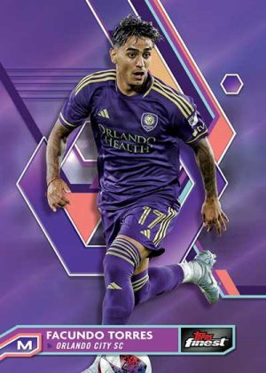 2023 Topps Finest MLS Checklist, Hobby Box Info, Details
