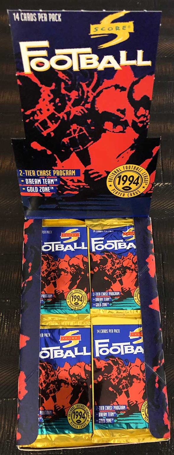 1994 Score Football Box Break, Review and Breakdown