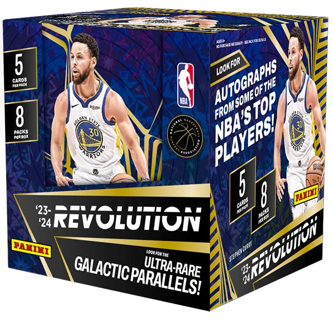 2023-24 Panini Revolution Basketball Checklist, Teams, Box Info