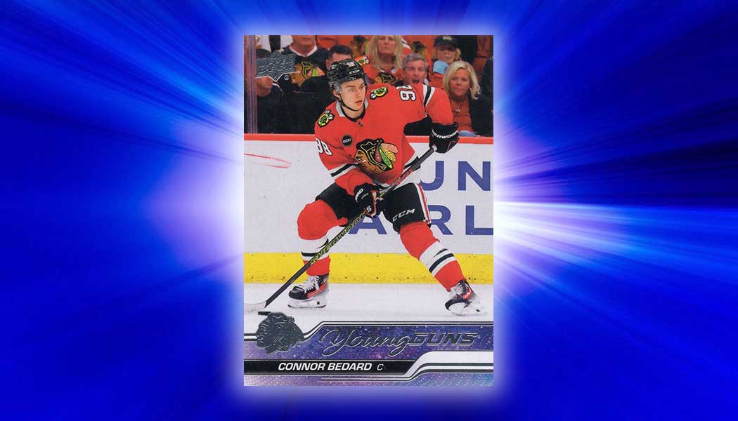Surprise Connor Bedard SP in 2023-24 Upper Deck Series 1