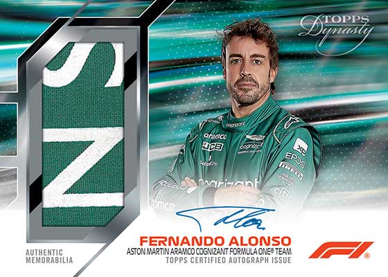 2023 Topps Dynasty Formula 1 Checklist, Box Info, Release Date