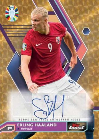 2023 Topps Finest Road to UEFA EURO 2024 Checklist, Box Info