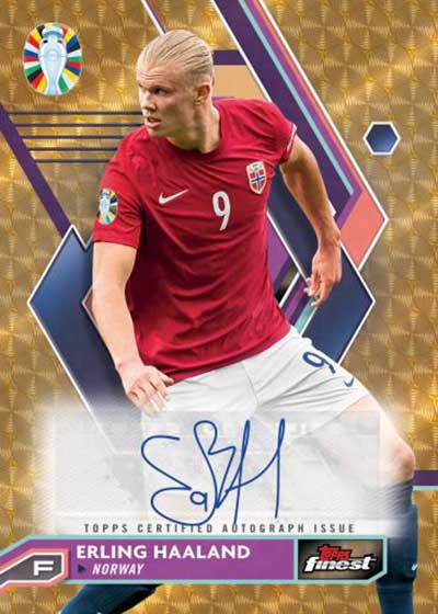 2023 Topps Finest Road to UEFA EURO 2024 Checklist, Box Info