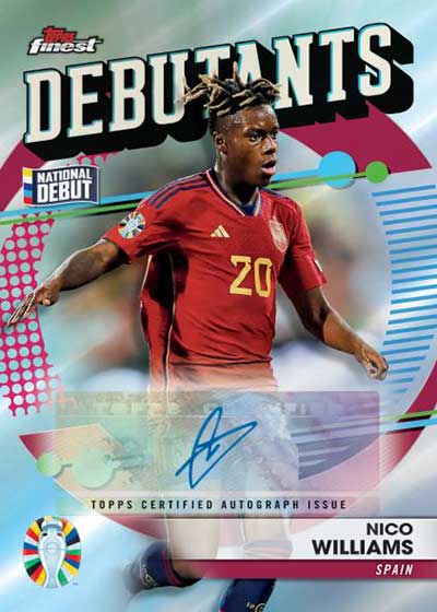 2023 Topps Finest Road to UEFA EURO 2024 Checklist, Box Info