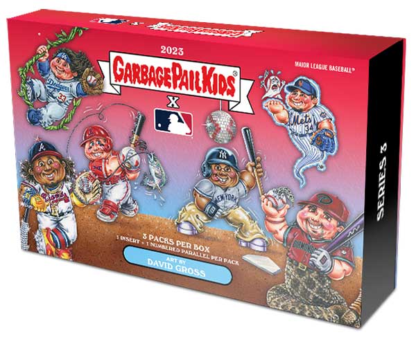 2023 Topps Garbage Pail Kids x MLB Series 3 Checklist, Box Info