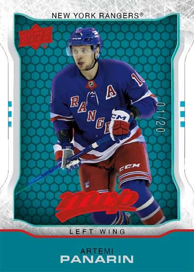 2024-25 Upper Deck MVP Hockey Checklist, Team, Box Info
