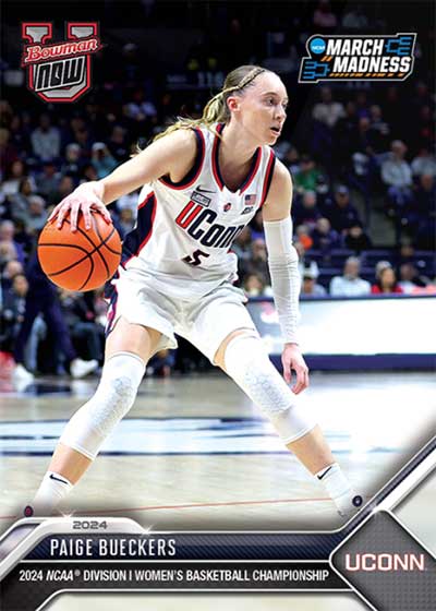 2024 Bowman U Now NCAA March Madness Checklist, Details